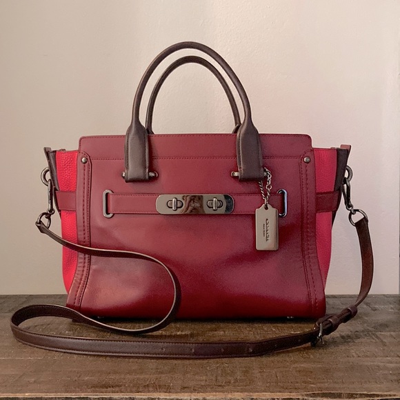 Coach | Bags | Coach Swagger Colorblock 5639 | Poshmark